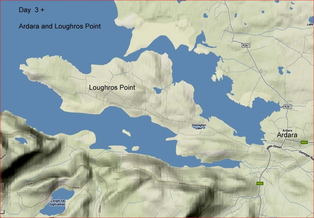 120 – Map of Ardara and Loughros Point, Sept9,2013 – McKee Family from ...